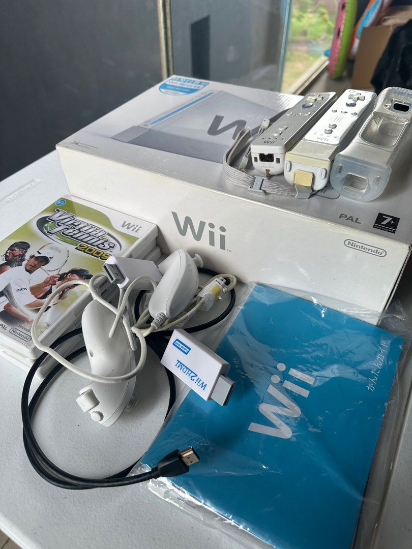 Nintendo Wii Console with Games and extra controllers new opened and ...