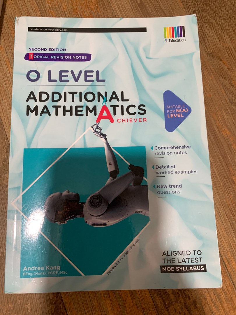 O Level Additional Mathematics Achiever Topical Revision Notes, Hobbies ...