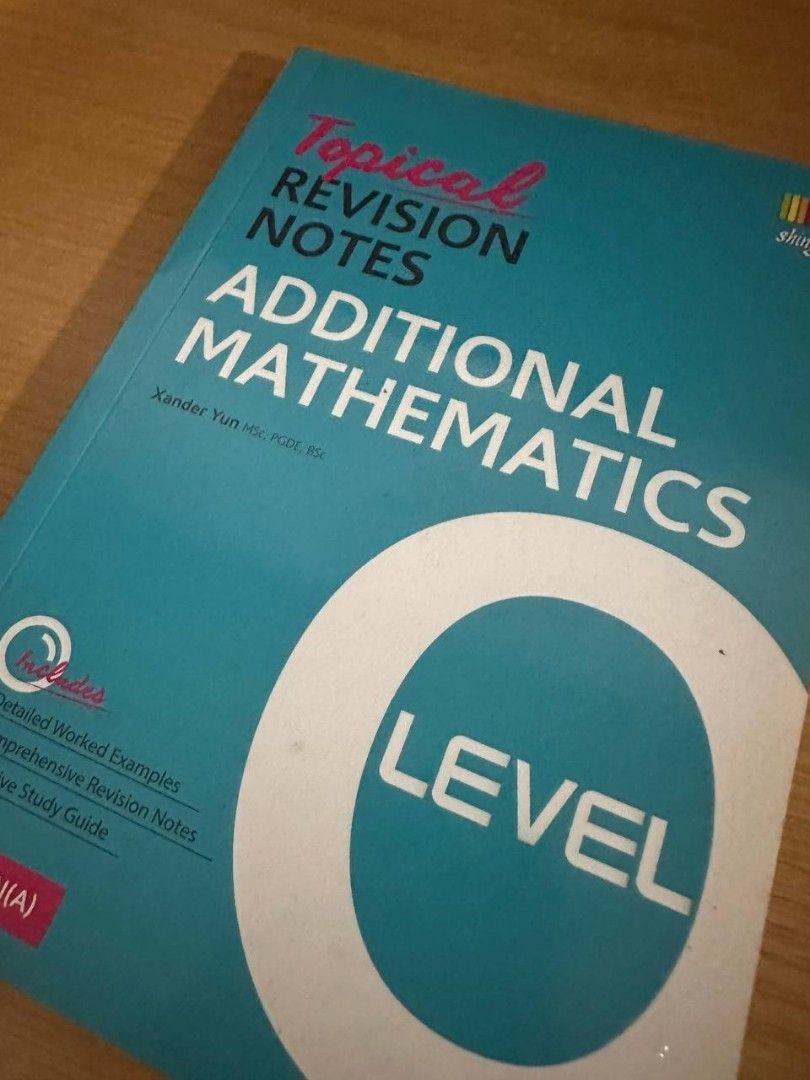 ⚡O Level Additional Mathematics Topical Revision Notes, Hobbies & Toys ...