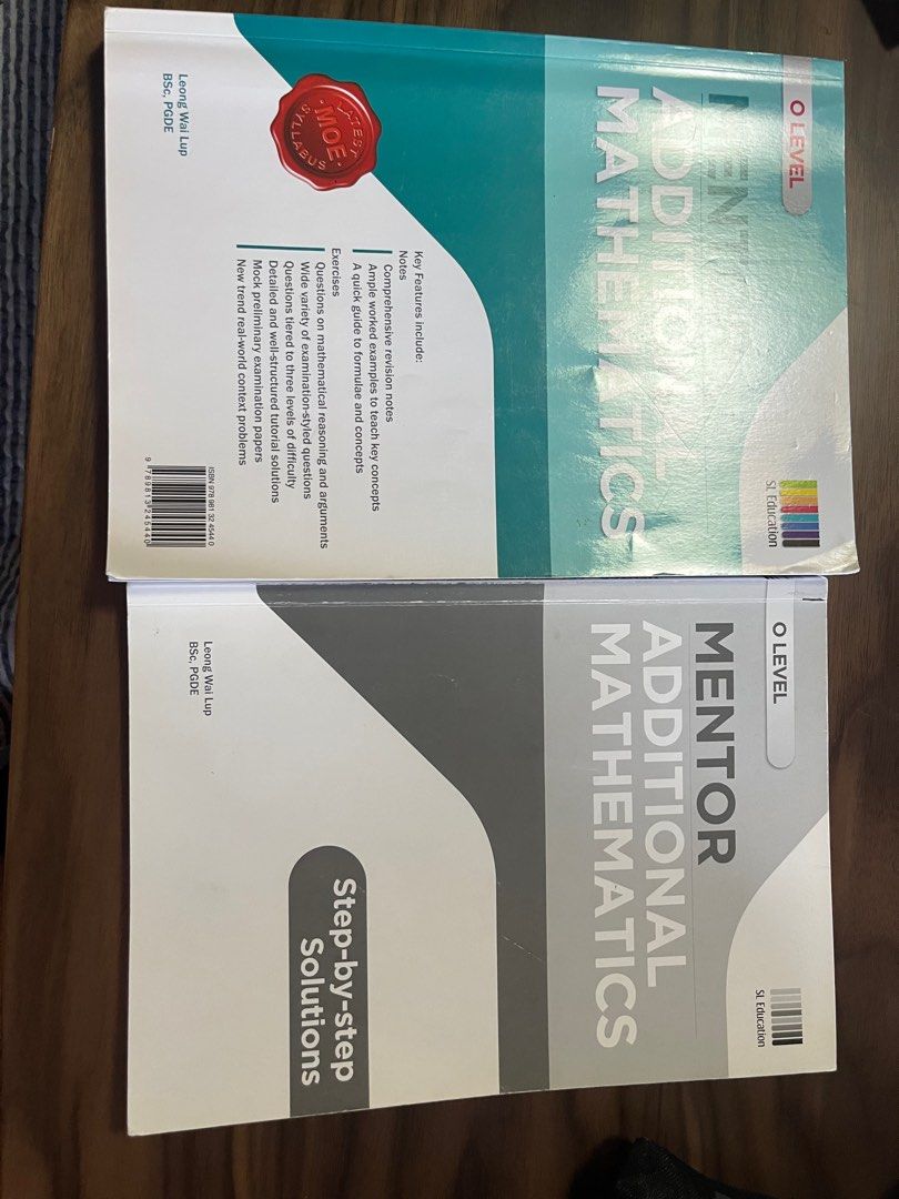 O Level Mentor Additional Mathematics Textbook, Hobbies & Toys, Books ...