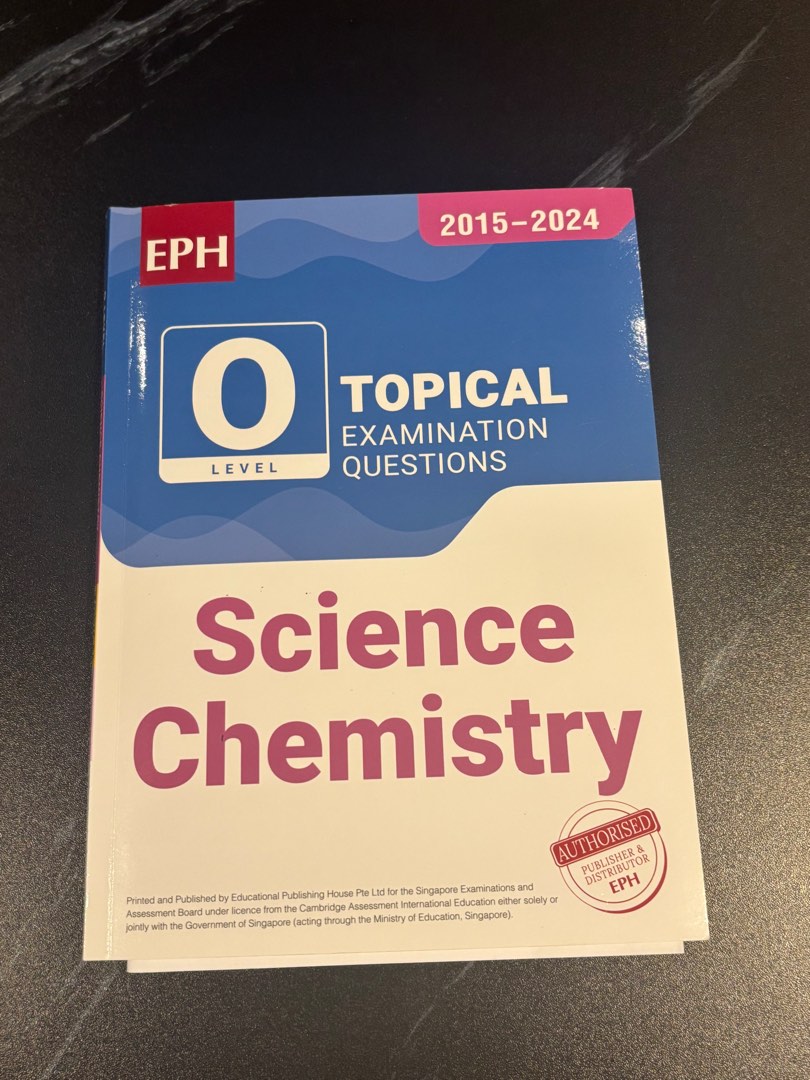 O Level Science Chemistry Topical Examination Questions, Hobbies & Toys ...