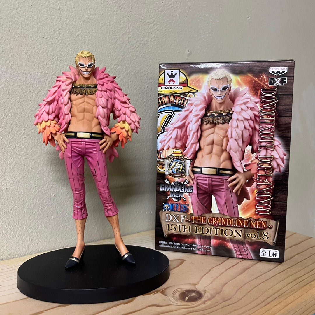 One Piece Figure Doflamingo DXF The Grandline Men 15th Edition (BIB ...