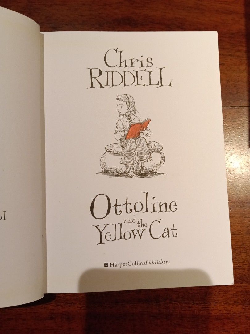 Ottoline and the Yellow Cat by Chris Riddell, Hobbies & Toys, Books ...
