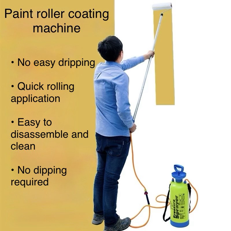 Paint Roller Coating Machine with Sprayer, Furniture & Home Living ...