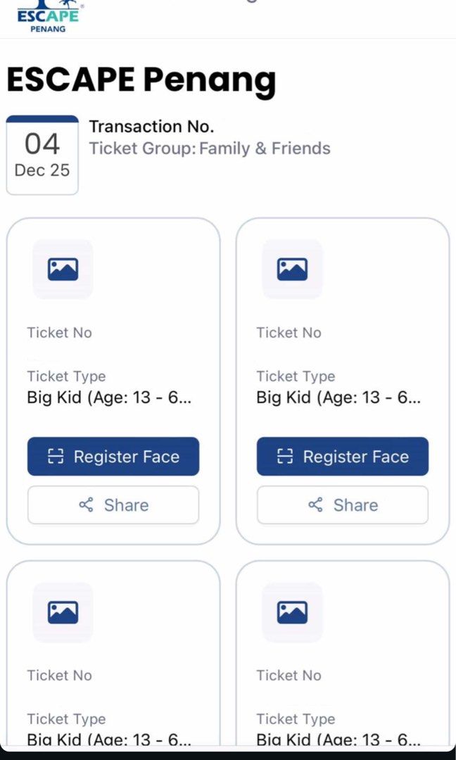 Penang Escape Park Ticket, Tickets & Vouchers, Event Tickets on Carousell