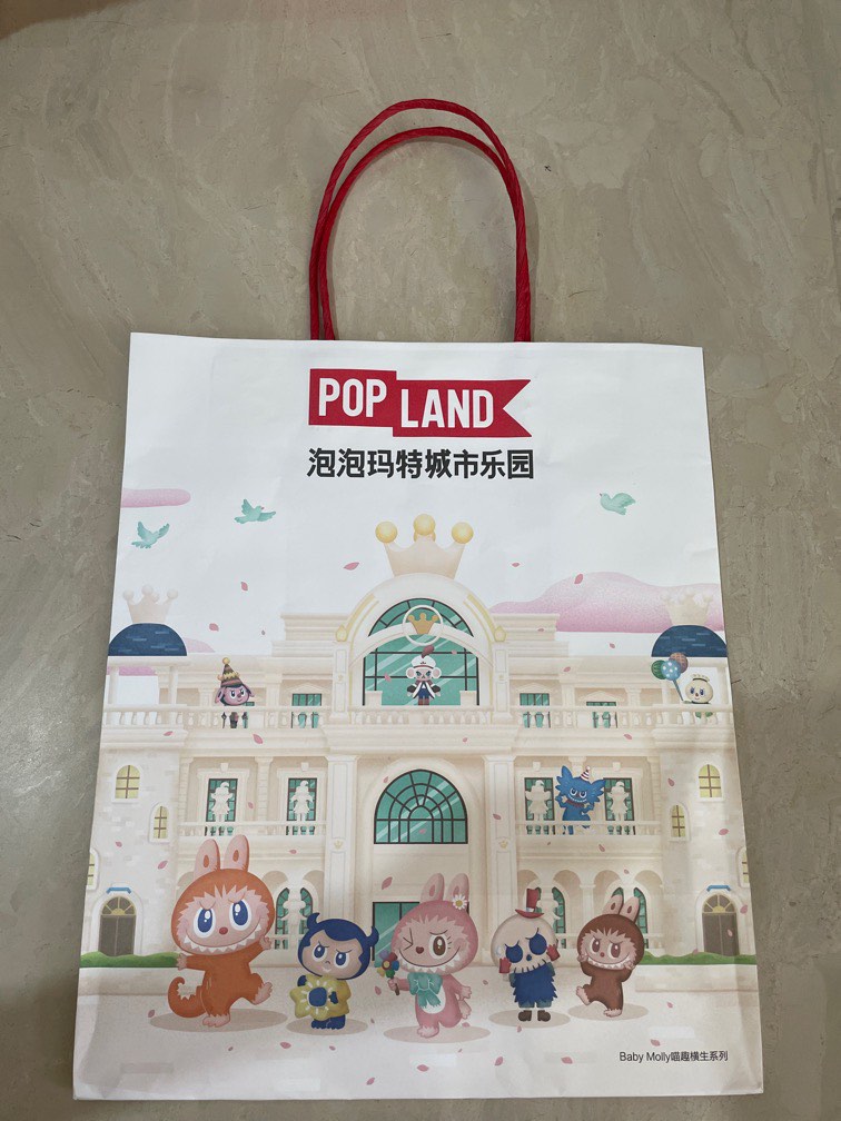 Pop Land Paper Bag, Hobbies & Toys, Memorabilia & Collectibles, Fan ...