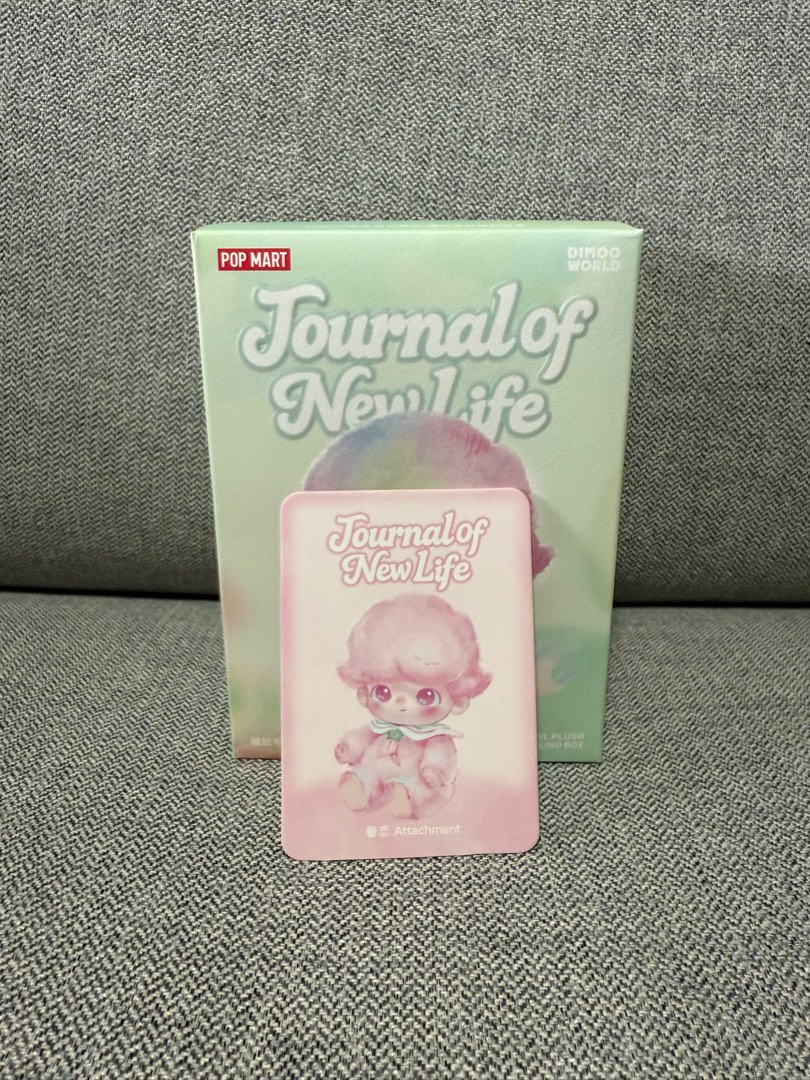 POP MART DIMOO Journal of New Life Series-Vinyl Plush Pendant Blind Box ...