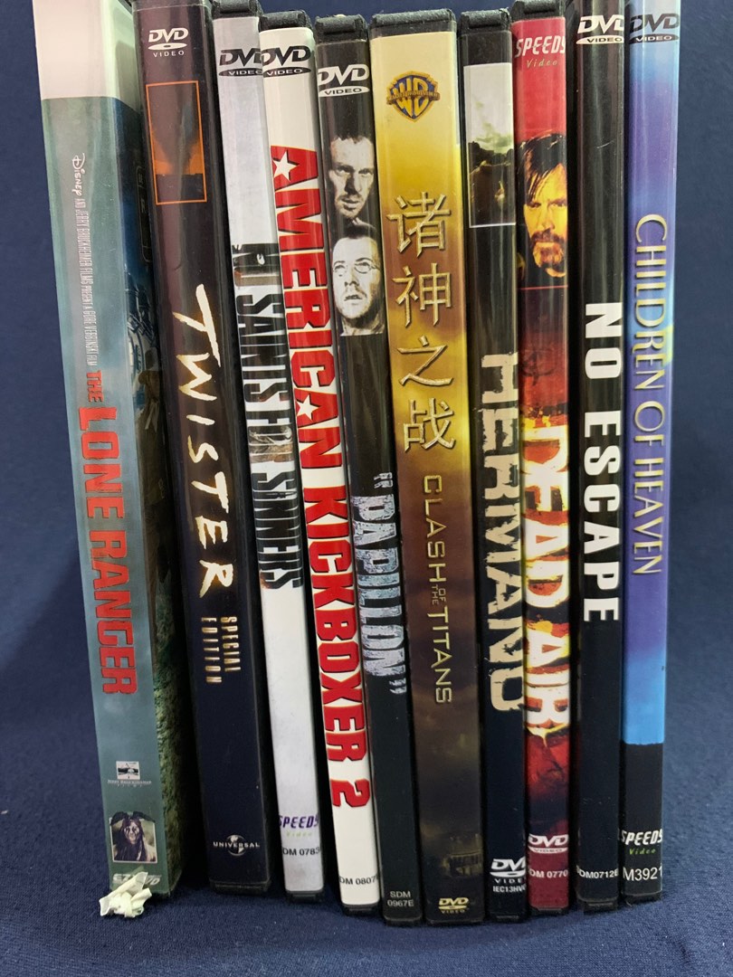 Preloved DVD Original Assorted (Lump Sum), Hobbies & Toys, Music ...