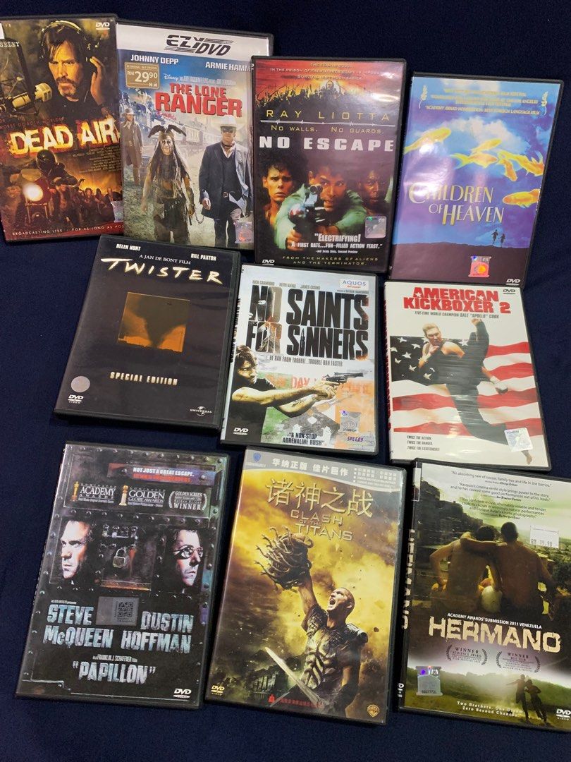 Preloved DVD Original Assorted (Lump Sum), Hobbies & Toys, Music ...