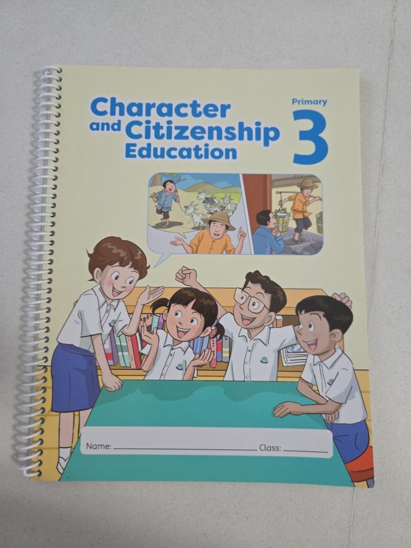 Primary 3 Character and Citizenship Education Textbook, Hobbies & Toys ...
