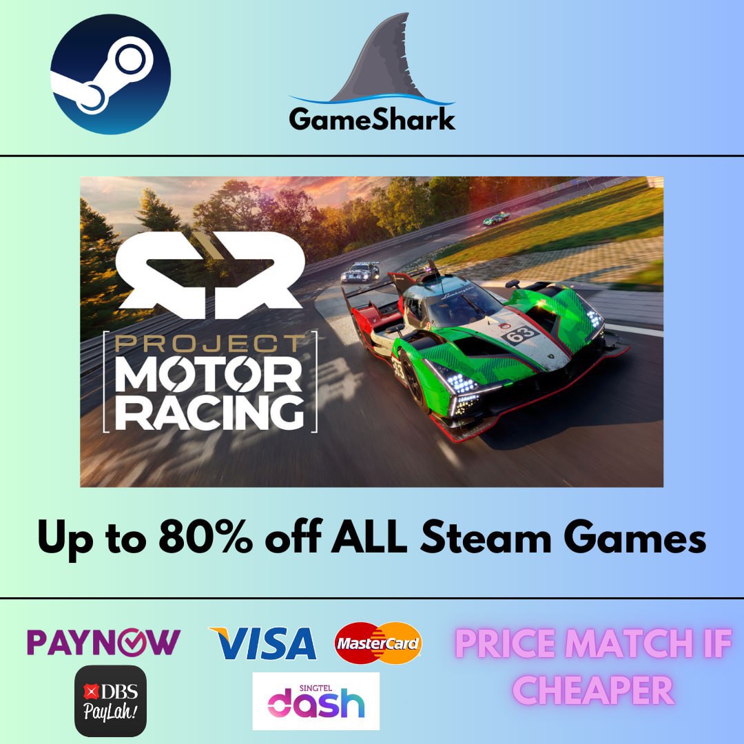 Project Motor Racing [Steam Games{, Video Gaming, Video Games, Others ...