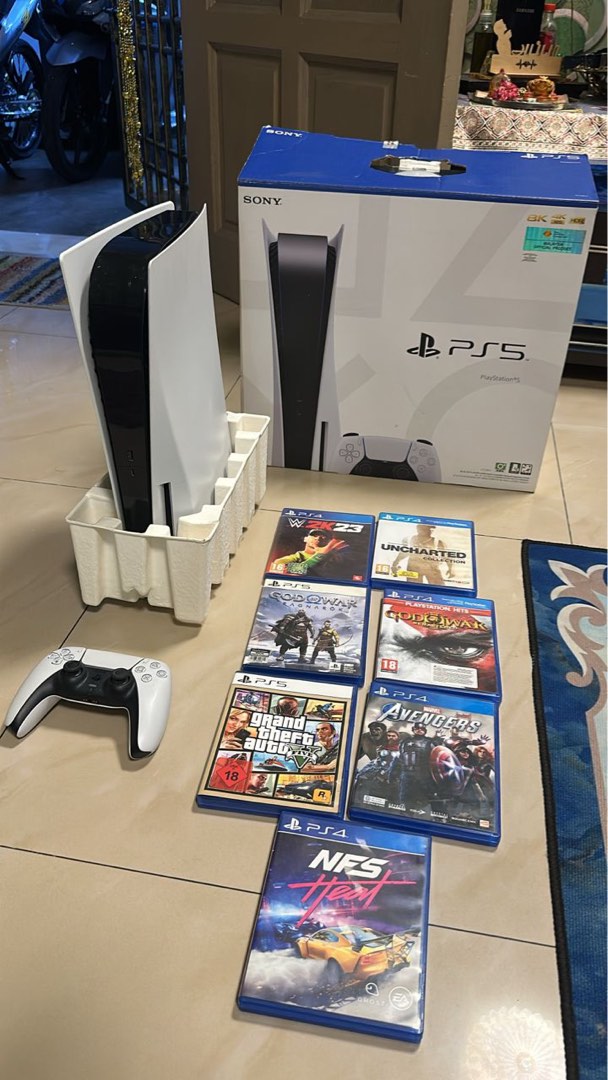 PS5 VISION FAT BAGI SIAPA 7 GAME + 2 GAME DALAM CONSOLE (URGENT), Video ...