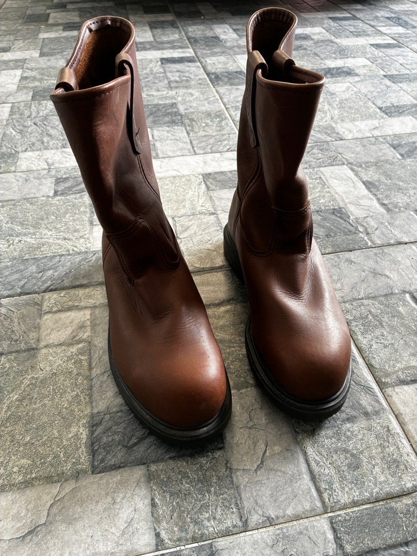 Red Wing 8241 Brown Leather Boots, Men's Fashion, Footwear, Boots on ...