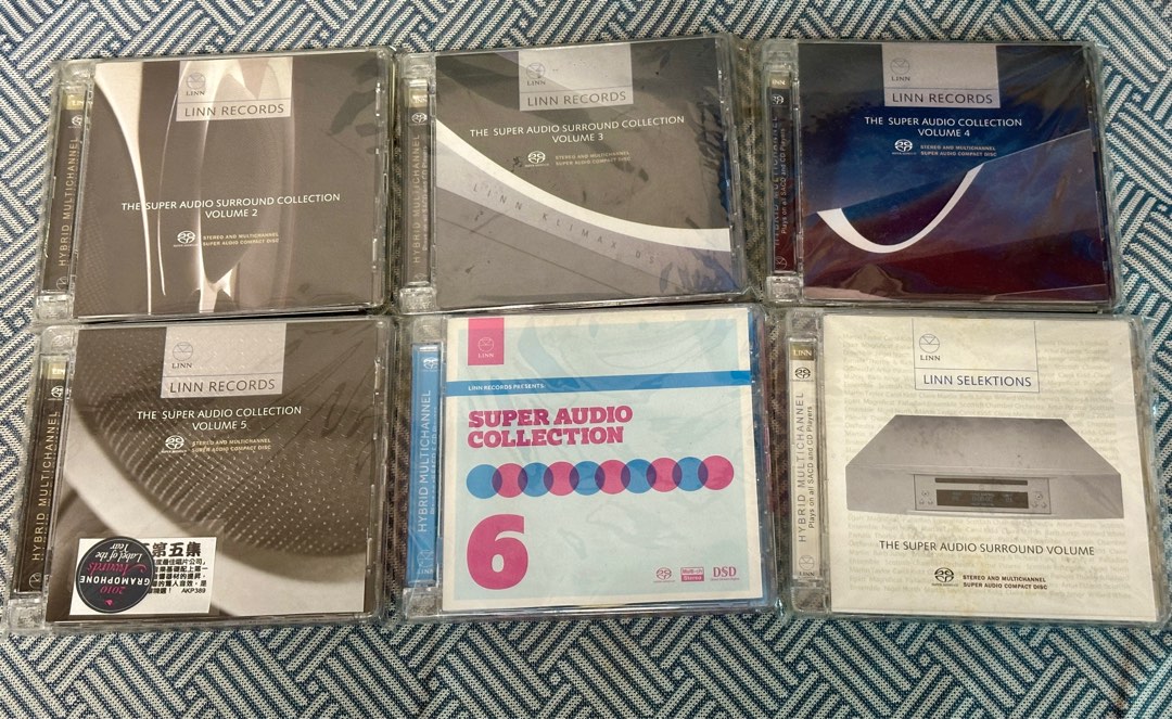SACD Linn Records Super Audio Surround Collection CD, 音響器材, 其他音響配件及設備 ...