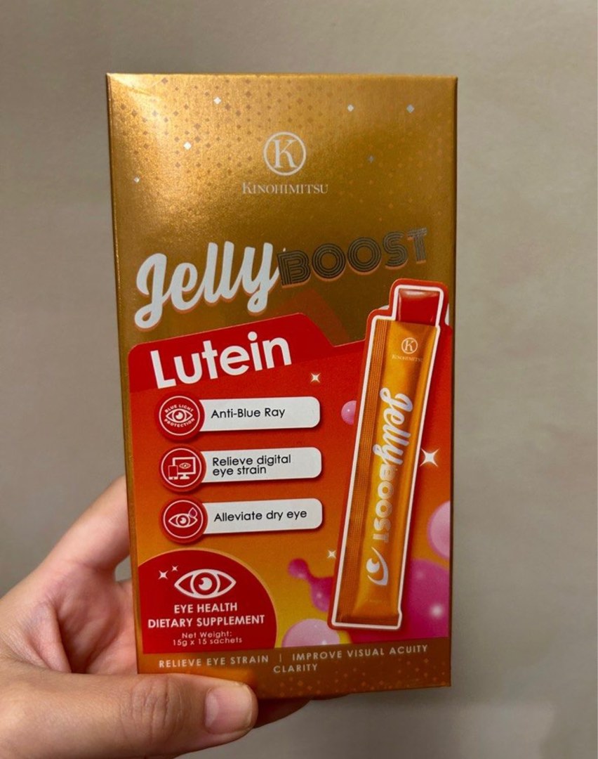 Sealed instock Authentic Kinohimitsu JellyBoost Lutein Eye Health ...