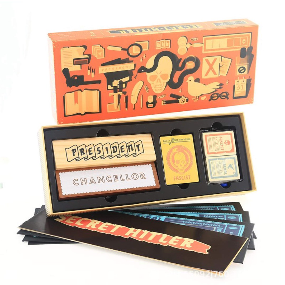 Secret Hitler 揭秘希特勒 桌上遊戲 派對遊戲 陣營遊戲 🔥 Secret Hitler Board Game | Social ...