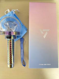 svt三代應援手燈 Seventeen Official Light Stick Ver.3, 興趣及遊戲, 收藏品及紀念品, 韓流 ...
