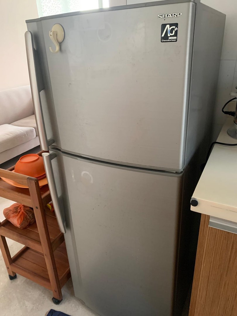 Sharp 2-Door Refrigerator with Ag+ Deodorizer, TV & Home Appliances ...