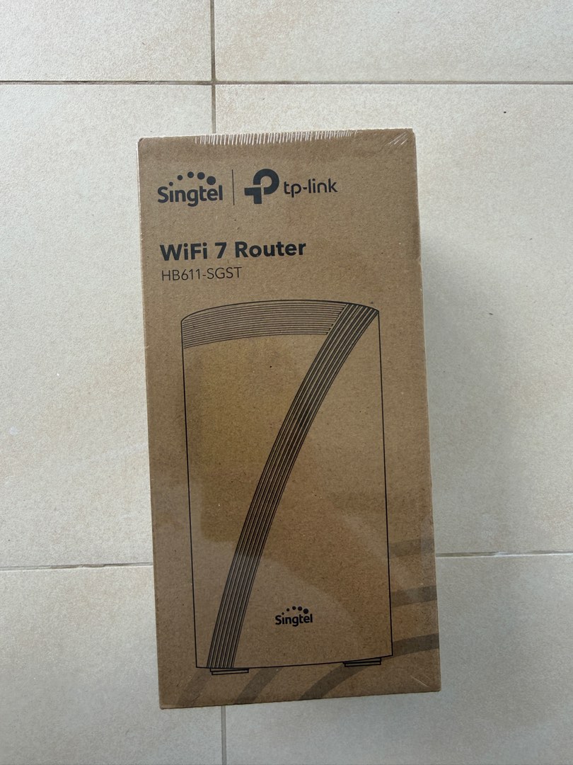 Singtel TP-Link WiFi 7 Router HB611-SGST, Computers & Tech, Parts ...