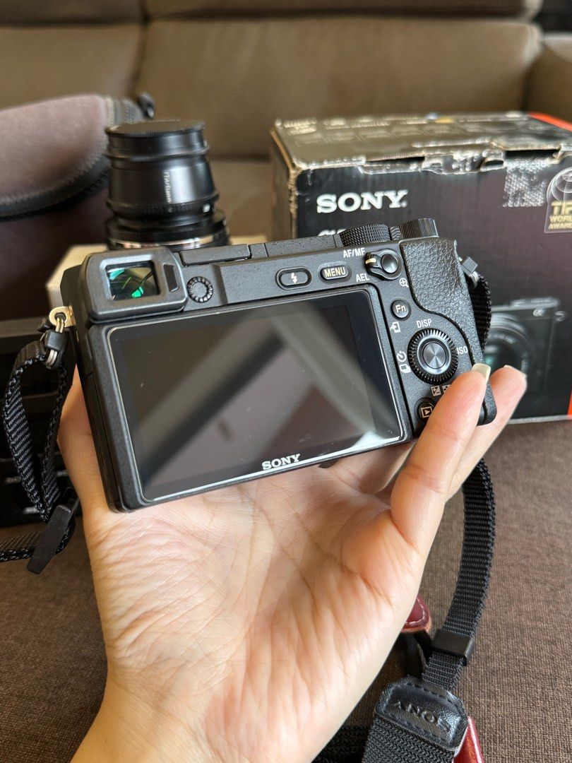 Sony Alpha a6400 Camera with Lens and Accessories, Photography, Cameras ...