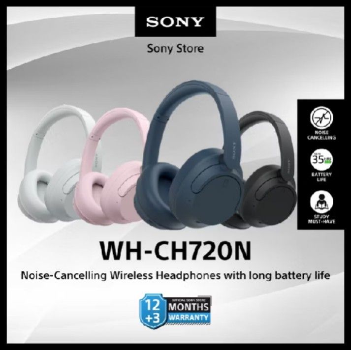 Sony WH-CH720N Noise Cancelling Wireless Headphones, Audio, Headphones ...