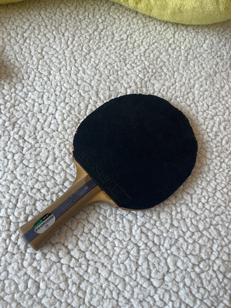 Table tennis racket pimple fce, Sports Equipment, Sports & Games ...