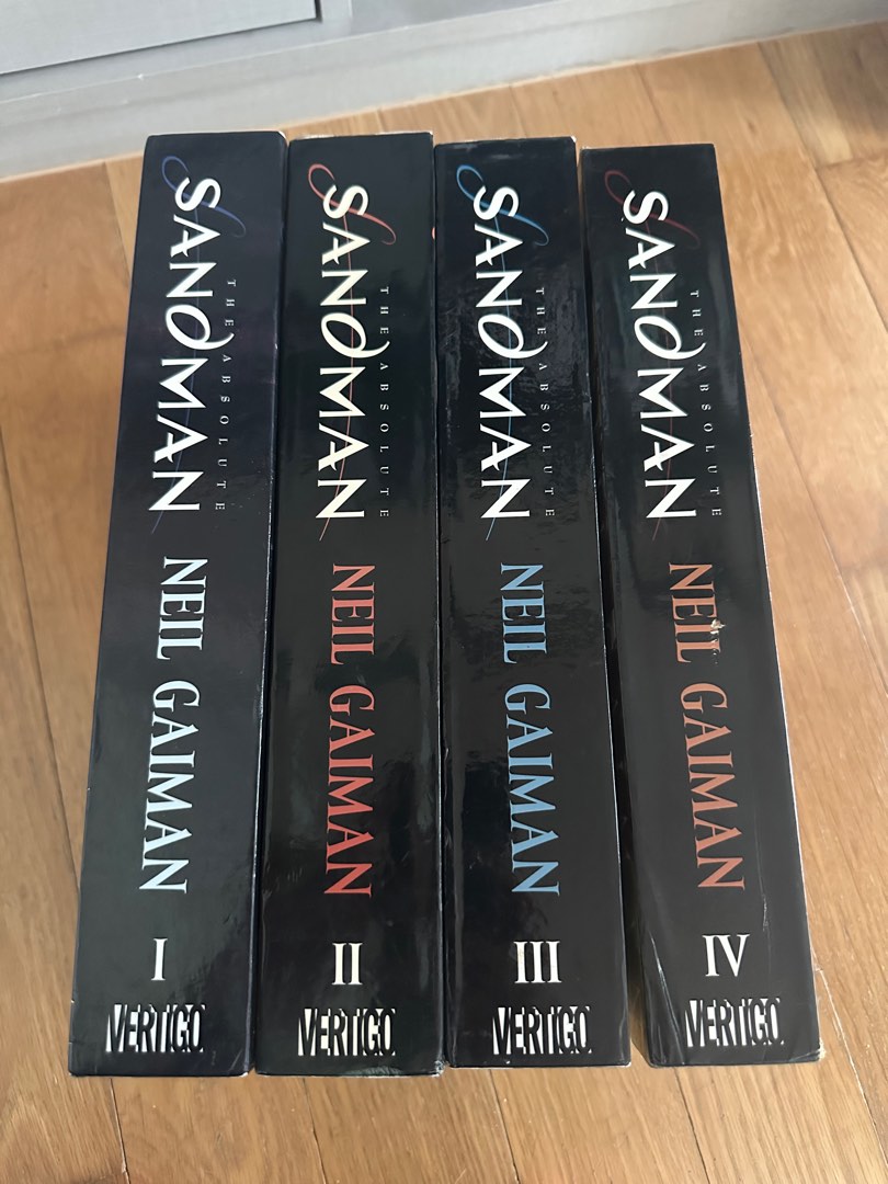 The Absolute Sandman by Neil Gaiman - Volumes 1 - 4, Hobbies & Toys ...