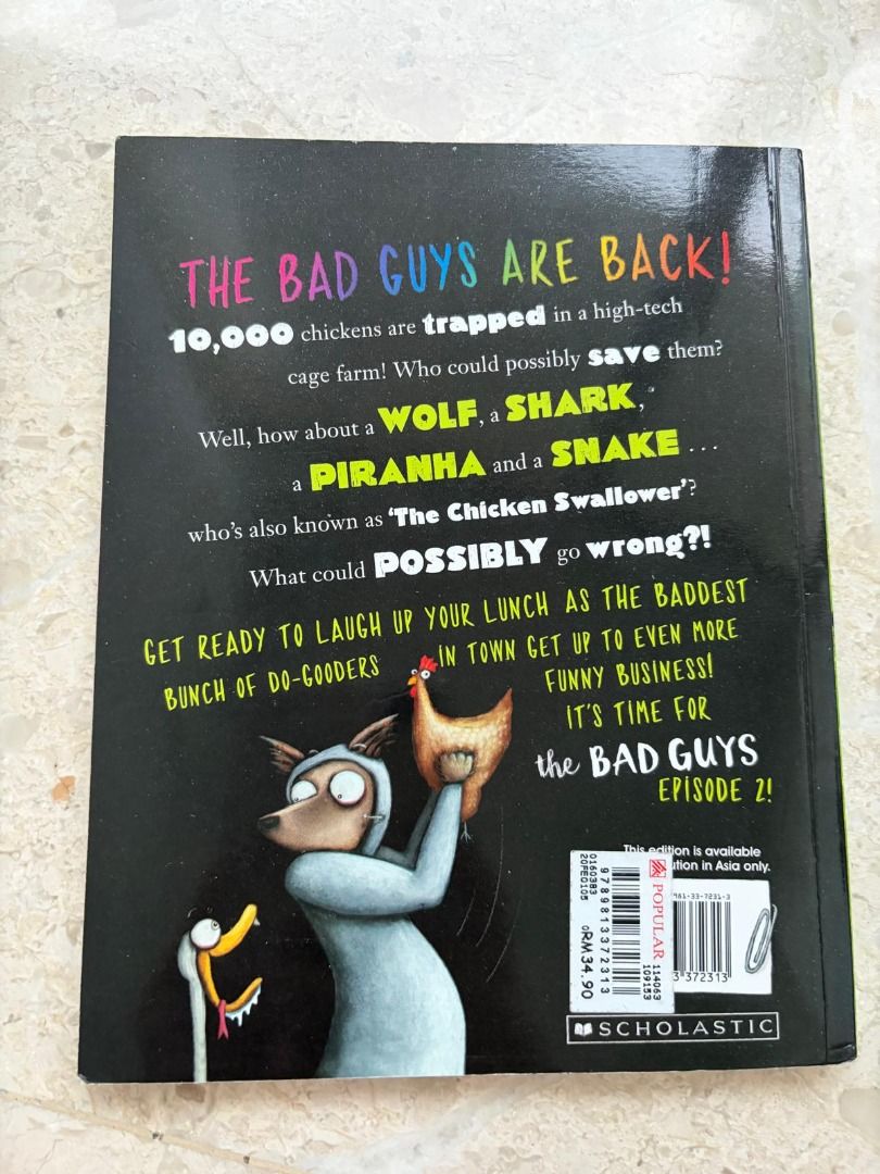 The Bad Guys Episode 2: Mission Unpluckable, Hobbies & Toys, Books ...