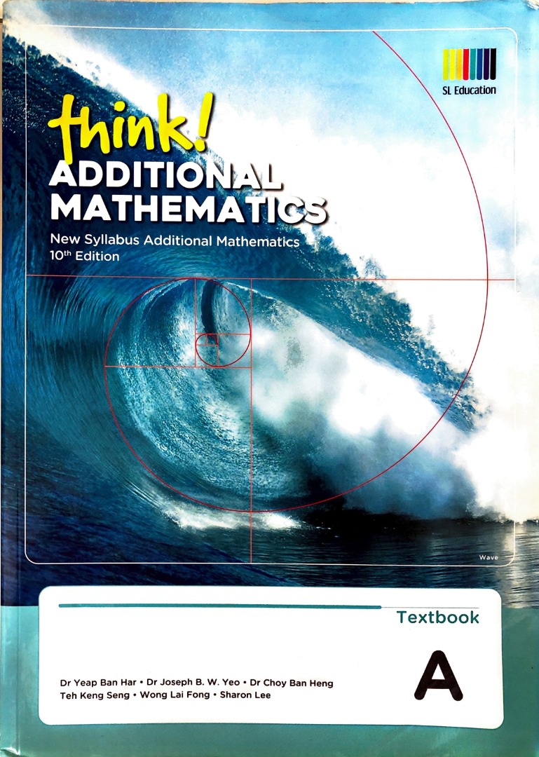 Think! Additional Mathematics Textbook A and B (10 Ed), Hobbies & Toys ...
