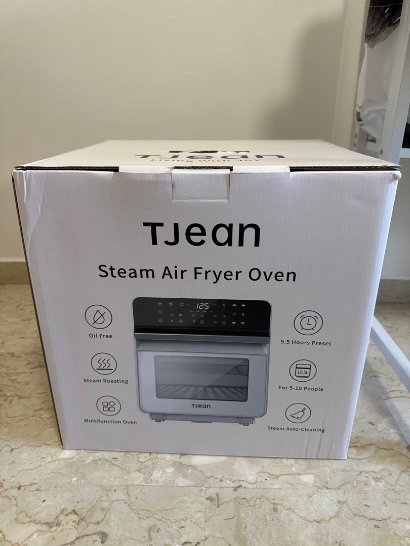 TJEAN Steam Air Fryer Oven - TJ-ST101, TV & Home Appliances, Kitchen ...