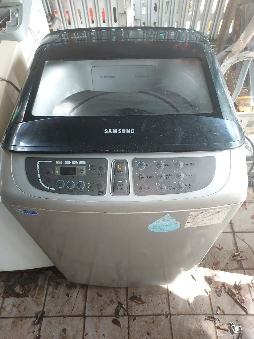 Top load washing machine (9kg), TV & Home Appliances, Washing Machines ...