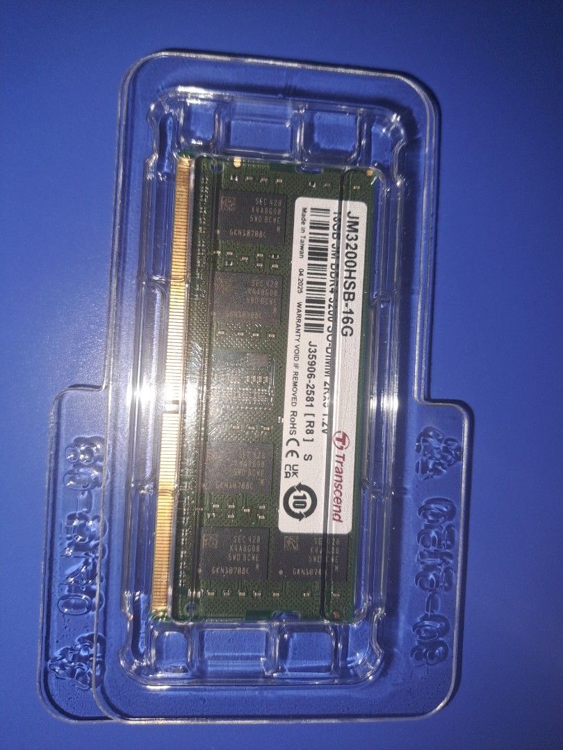 Transcend 16GB DDR4 3200MHz SO-DIMM RAM, Computers & Tech, Parts ...