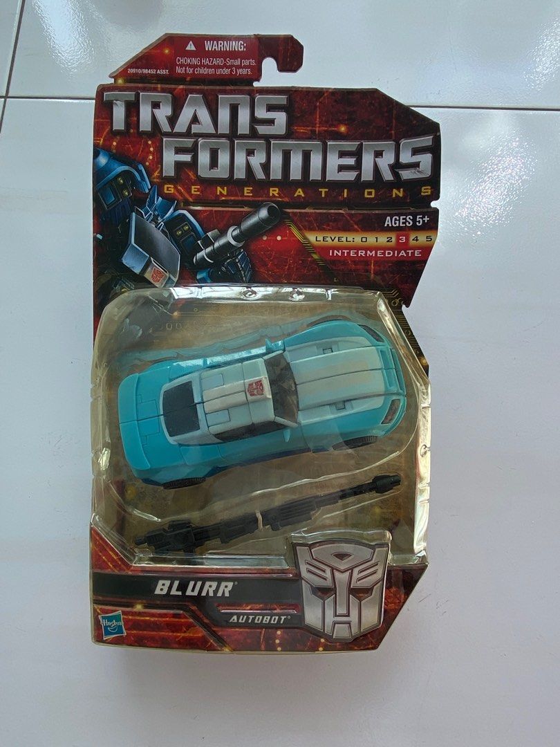 Transformers Generations Junkheap Autobot & Blurr Action Figure ...
