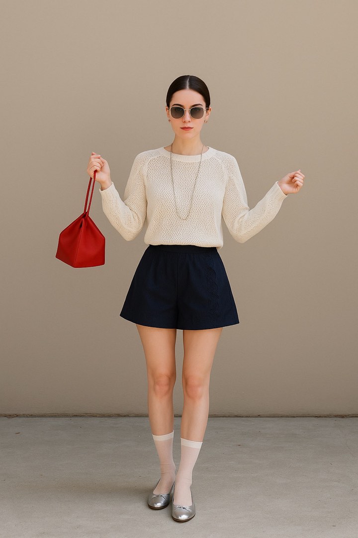 UNIQLO Airy Mesh Knit Sweater (IVORY), Women's Fashion, Tops ...