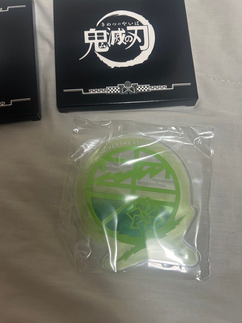 USJ Demon Slayer Acrylic Coaster Muichiro Tokito Sanemi Shinazugawa, Hobbies & Toys, Memorabilia ...