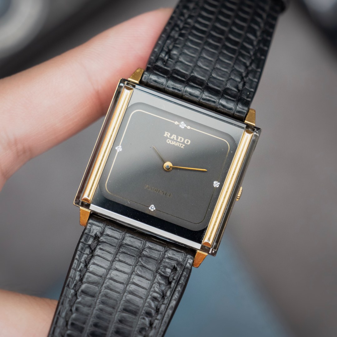 VINTAGE RADO FLORENCE TANK WATCH 1976, Men's Fashion, Watches ...