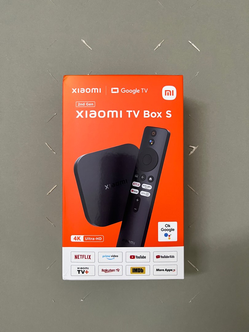 Xiaomi Tv Box S (2nd Gen), TV & Home Appliances, TV & Entertainment ...