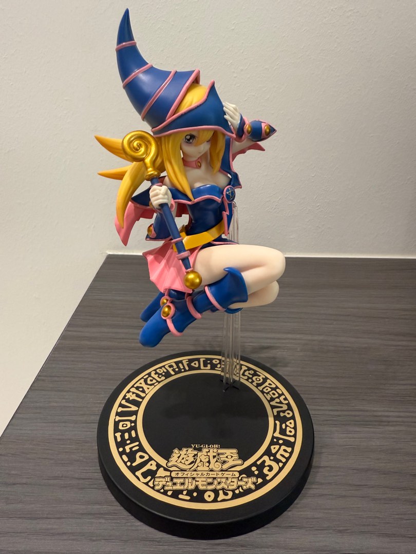 Yu-Gi-Oh! Equal Arts Dark Magician & Dark Magician Girl Figures set, Hobbies & Toys, Toys ...