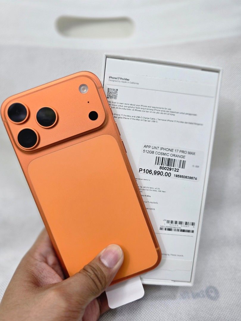 17 Promax 512GB Factory Unlocked NTC approved 1month used only, Mobile ...