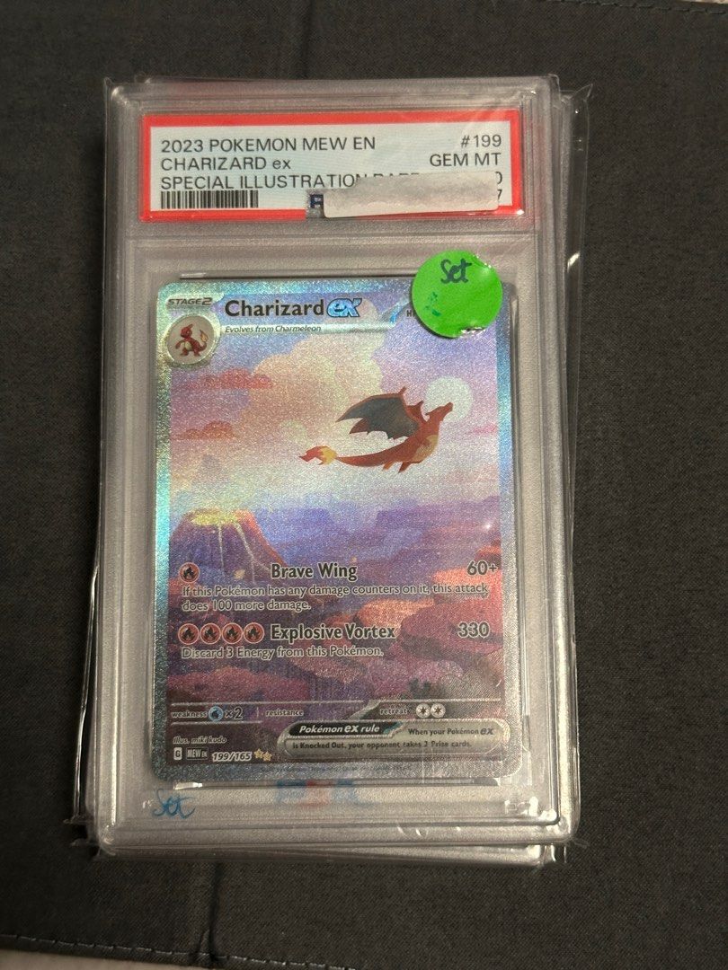 2023 Pokemon Mew EN Charizard ex Special Illustration #199 GEM MT ...