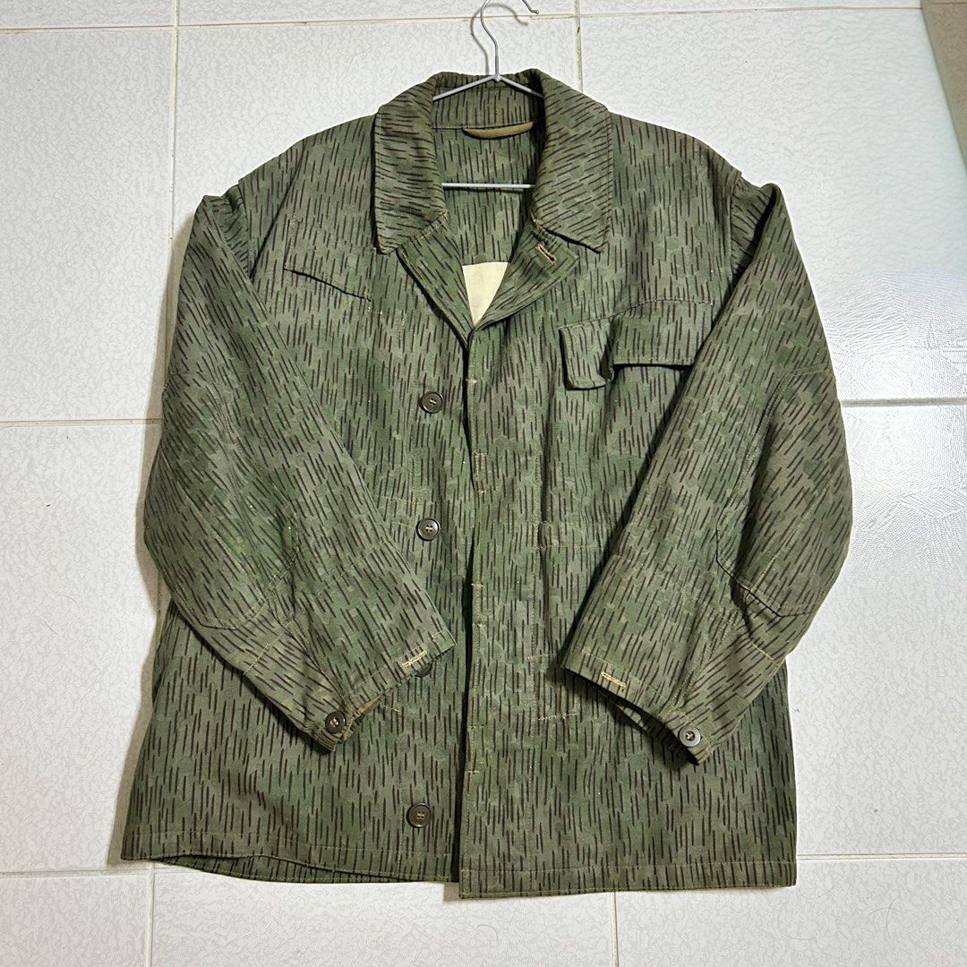 捷克公發 60s Czech M60 raindrop jacket 野戰外套/雨滴迷彩, 他的時尚, 外套、夾克、大衣在旋轉拍賣