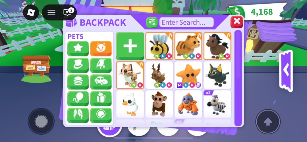 ADOPT ME PETS NFR/MFR/NR/MR/NORMAL, Video Gaming, Gaming Accessories ...