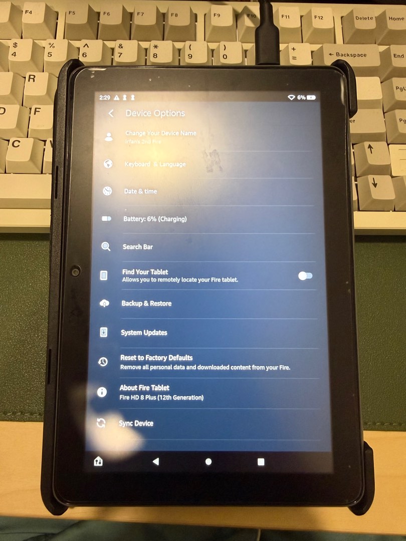 Amazon Fire HD 8 Plus (12th Generation) 32GB Android Tab Pads Tablet PC ...