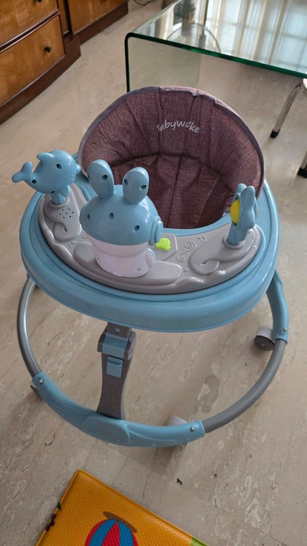 BabyWalke Baby Walker - Blue, Babies & Kids, Infant Playtime on Carousell