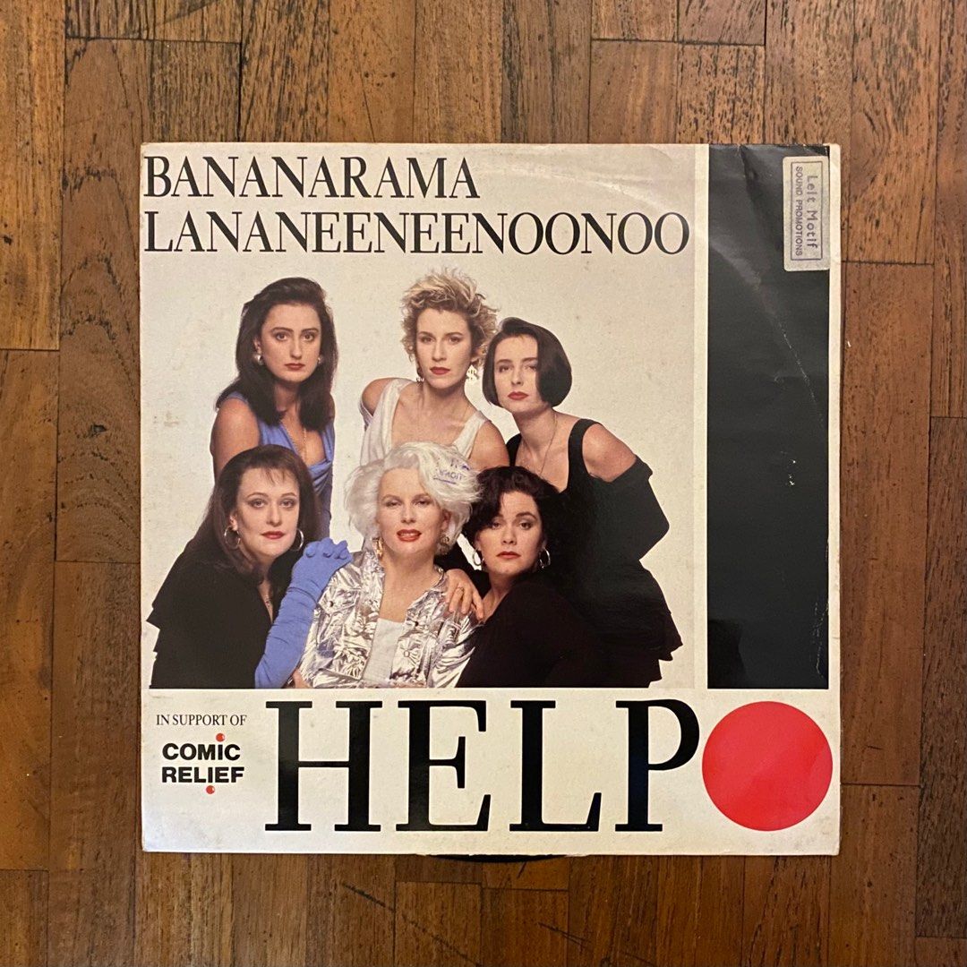 Bananarama & Lananeeneenoonoo: Help! (12" Single, 1989). London ...