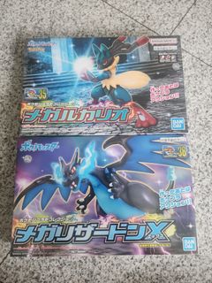 Bandai Pokemon Mega Charizard X Model Kit, Hobbies & Toys, Toys & Games ...