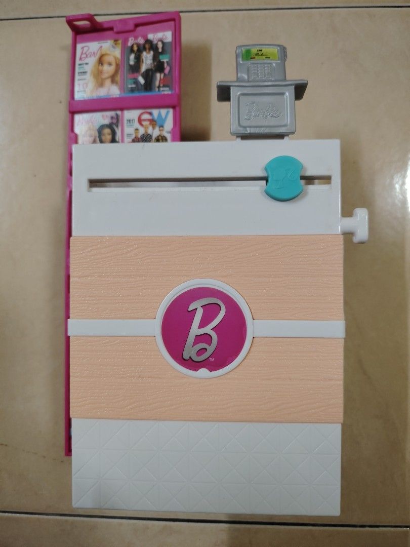 Barbie Magazine Stand Playset, Hobbies & Toys, Toys & Games on Carousell