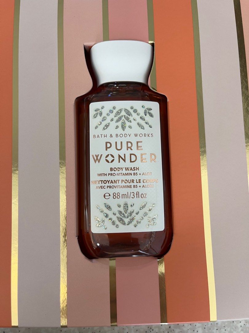 Bath & Body Works Pure Wonder Gift Set, Beauty & Personal Care, Bath ...
