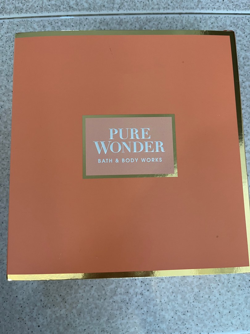 Bath & Body Works Pure Wonder Gift Set, Beauty & Personal Care, Bath ...