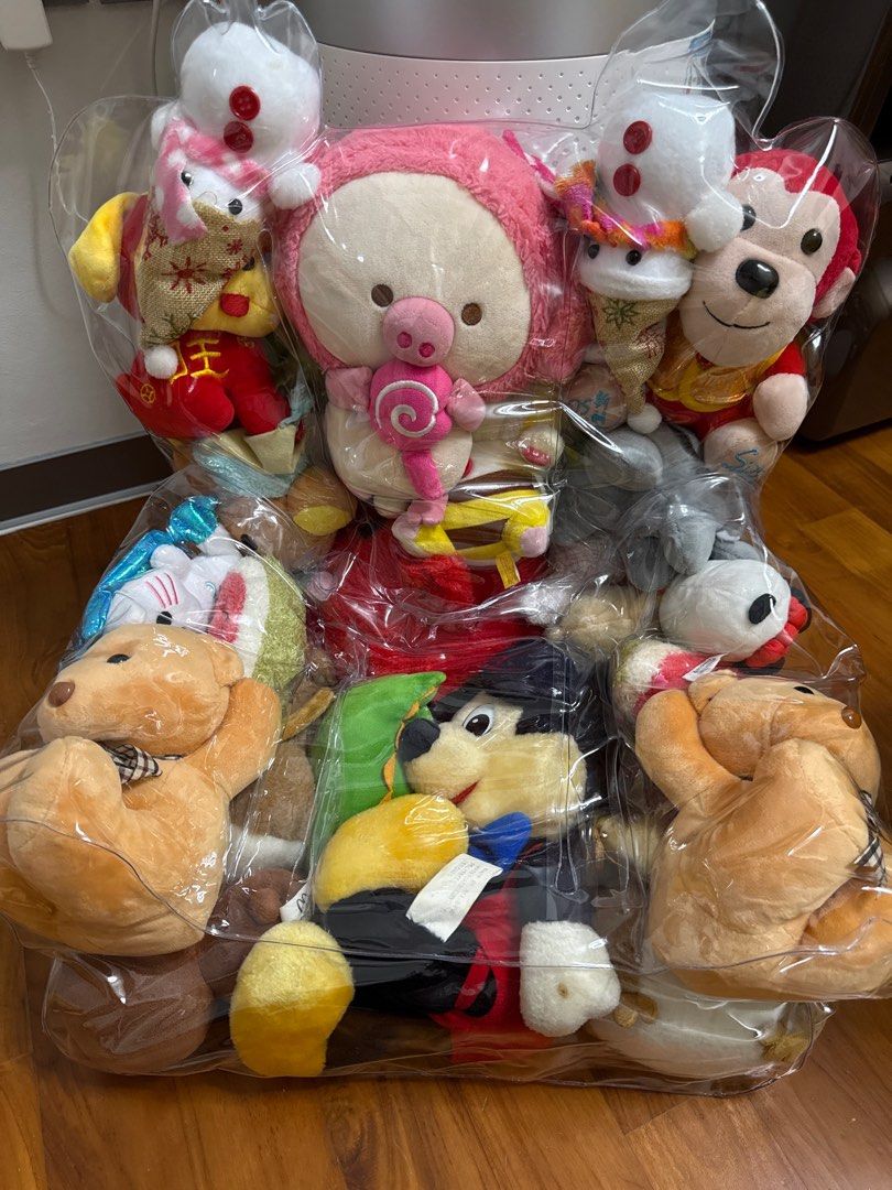 Bundle of Assorted Plush Toys, Hobbies & Toys, Toys & Games on Carousell